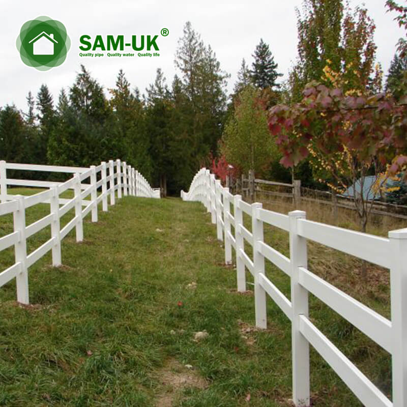 Pvc Garden Privacy Products Horse Fence Posts For Horses