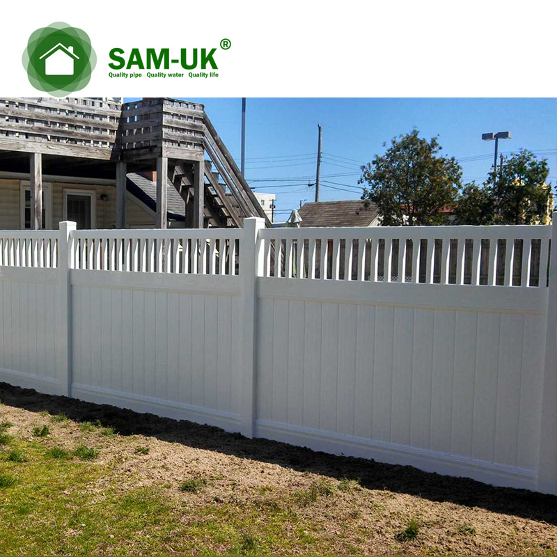 Vinyl Privacy Fence Panel Pvc Privacy Picket Fence