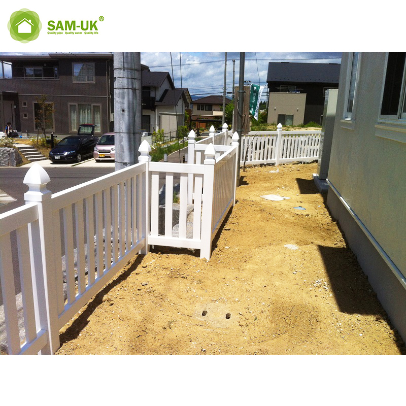 Vinyl Slats Panel Privacy Fence Pvc Plastic Picket Fence