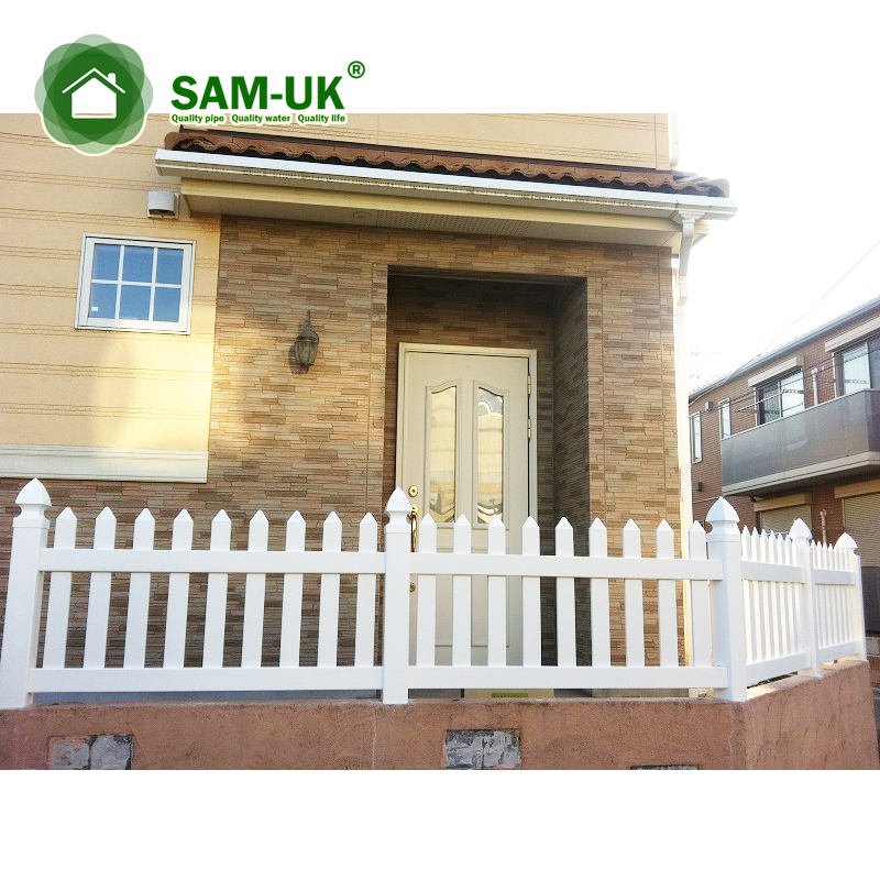 Free Standing Expandable Portable Vinyl Semi Privacy Fence